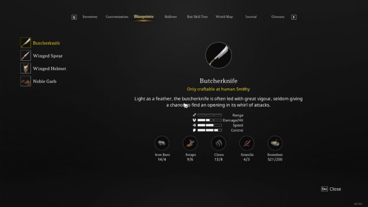 How to craft weapons and armor in Stray Blade - Game Sandwich