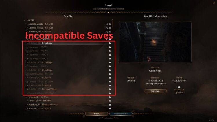 What is the 'incompatible version' error in Baldur's Gate 3 and can it ... What is the 'incompatible version' error in Baldur's Gate 3 and can it ...