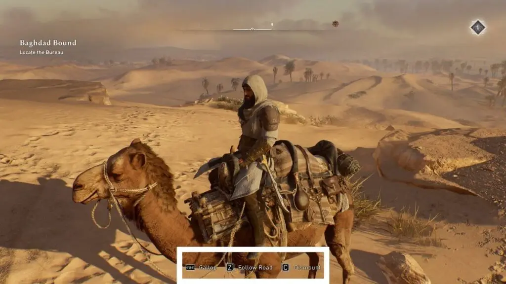 AC Mirage - How to get off camel - Game Sandwich