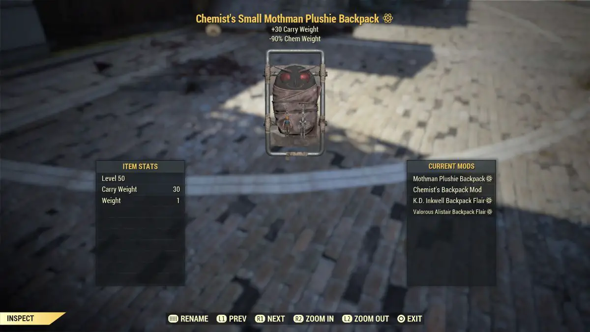 Fallout 76 - How to get the Chemist Backpack - Game Sandwich