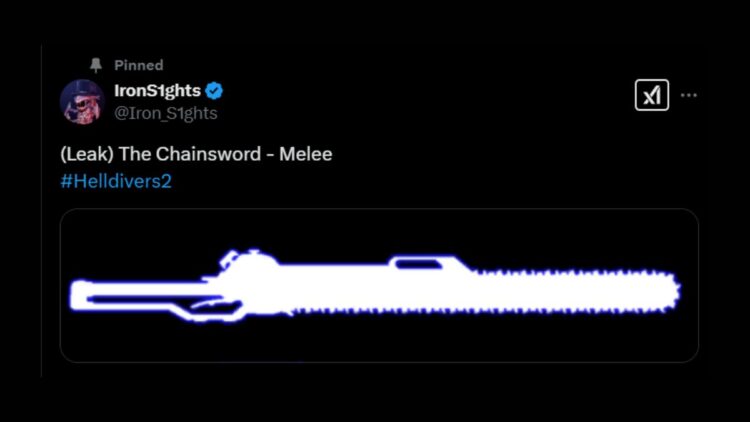 Helldivers 2 Chainsword Leak Eludes to Potential Warhammer Collab - Game Sandwich