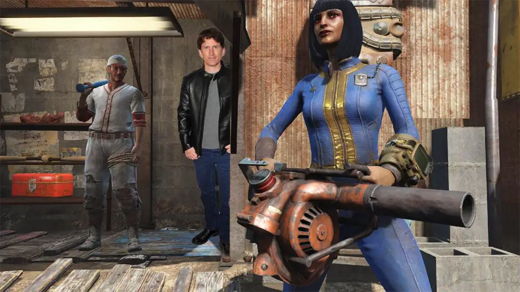 Fallout 4 Mod Has Player Running Away From Todd Howard - Game Sandwich